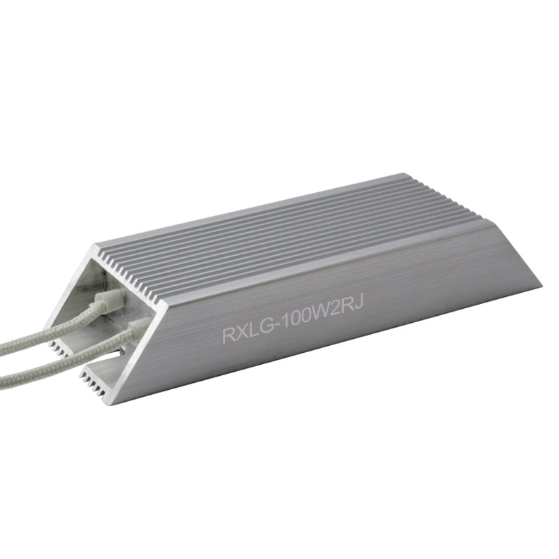 100W2欧 100W2.2欧铝壳电阻器 RXLG-100W 2RJ RXLG-100W 2R2J_虎窝淘