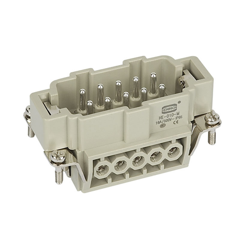 西霸士HDXBSCN 10芯重载连接器 HDC-HE-010F HDC-HE-010M_虎窝淘