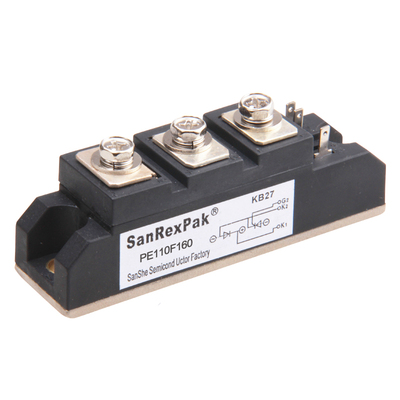 SanRexPak可控硅模块PE110F60 PE110F80 PE110F120 PE110F160
