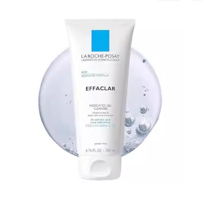 La Roche-Posay Effaclar Medicated Gel Facial Cleanser， Fo