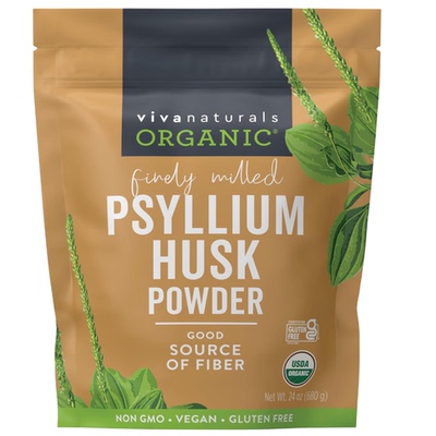 美国代购Viva Naturals Organic Psyllium Husk Powder (1.5 lbs