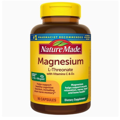 Magnesium L-Threonate with Vitamin C & Vitamin