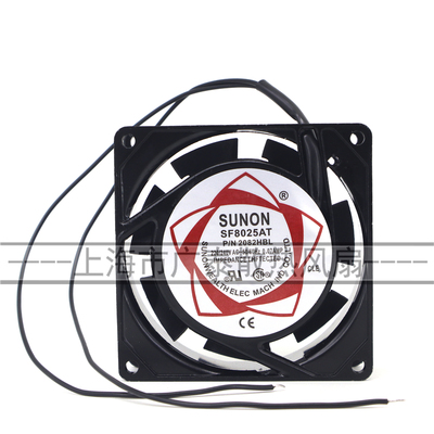 SUNON SF8025AT P/N2082HB/SL/T 110/220/380V 8CM轴流散热风扇