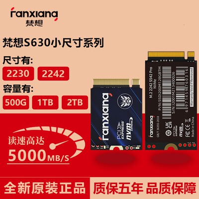 梵想S6302230固态硬盘M.2NVME