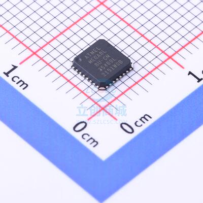 全新ATMEGA8L-8MU 单片机(MCU/MPU/SOC) AVR 8MHz 闪存：4K@x16bi