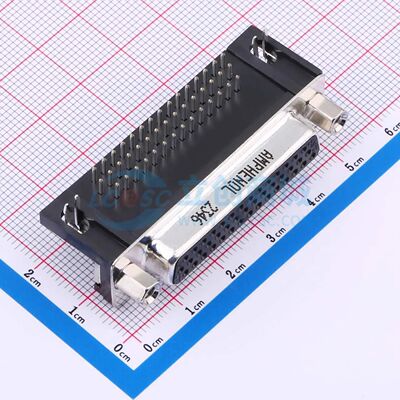 L77HDB44SD1CH4F 弯插 D-Sub/VGA连接器 44P 母座3排可开票