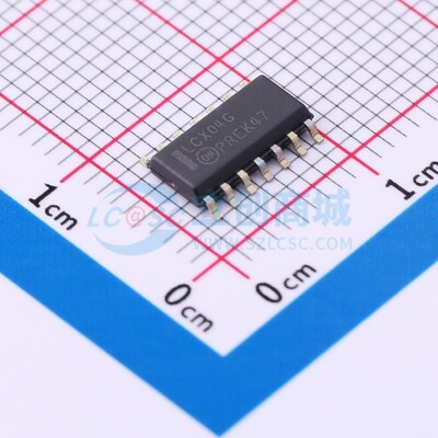 反相器 MC74LCX04DG SOIC-14 onsemi(安森美) 电子元器件原装正品