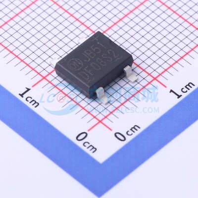 整流桥 DF08S2 SMD-4P onsemi(安森美) 电子元器件配单原装正品
