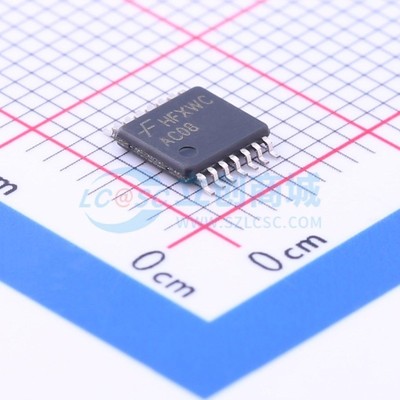 逻辑门 74AC08MTCX TSSOP-14 onsemi(安森美) 电子元器件配单