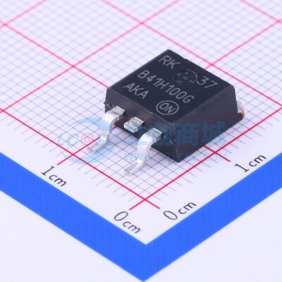 肖特基二极管 MBRB41H100CTT4G D2PAK onsemi(安森美) 电子元器件