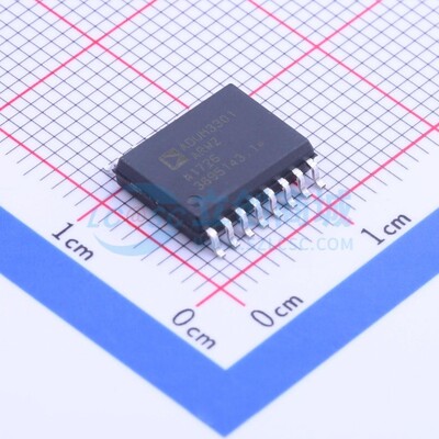 数字隔离器 ADUM3301ARWZ SOIC-16 ADI(亚德诺) 电子元件原装正品