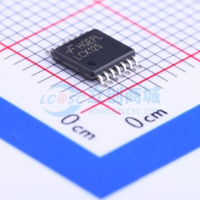 缓冲器/驱动器/收发器 74LCX125MTC TSSOP-14 onsemi(安森美)