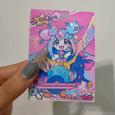 奇树卡套宝可梦ptcg Card sleeve牌套卡牌保护套直印磨砂支持定制