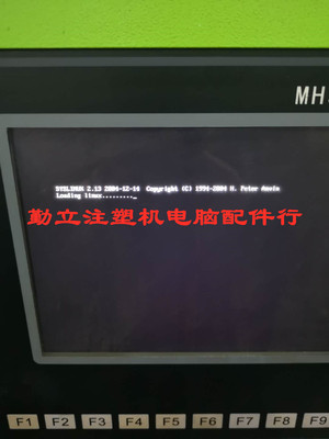 业维修伊之密注塑机盟立电脑MH9118面板主机 没压力输出温度 死机