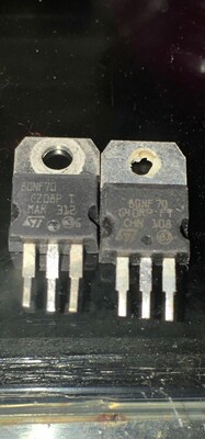 拆机STP80NF70 80NF70场效应管 电动车控制器专用48V 6管-12管
