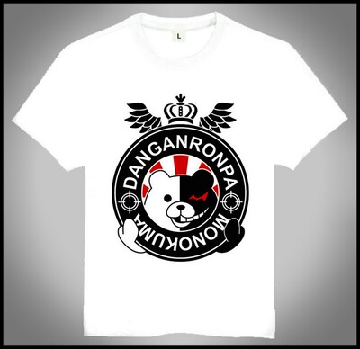 Danganronpa T-shirt 弹丸论破 T恤 欧美潮流T恤 动漫T恤