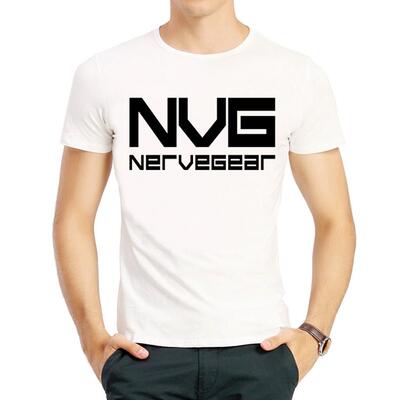 刀剑神域T恤卡通春季圆领短袖衣服男女 Sword Art Online T-shirt