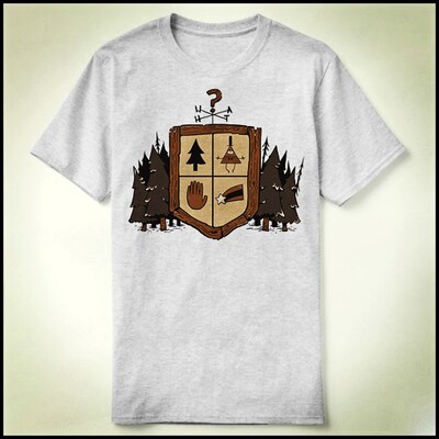 GravityFalls怪诞小镇BillCipher上衣成人TeeT-ShirtT恤t6