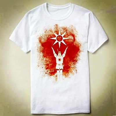Tee T-Shirt T恤 Dark Souls 黑暗之魂 赞美太阳Praise the Sun