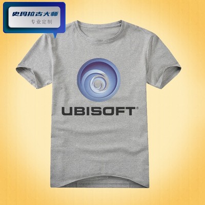 Ubisoft育碧logo男女长短袖T恤T-shirt 款新品