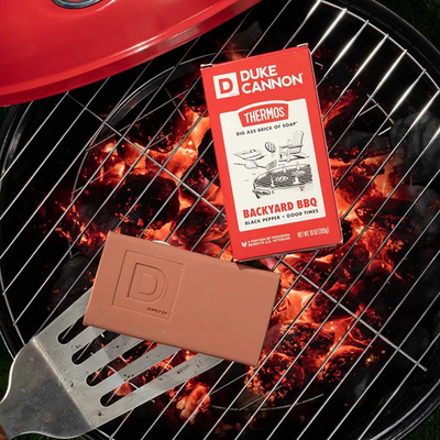 Duke Cannon 膳魔师联名男士香皂 庭院烧烤香黑胡椒 三重研磨大块