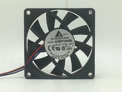 正品台达 AFB0712HHB 7CM 7015 0.45A 双滚珠风扇 适用AMD散热器