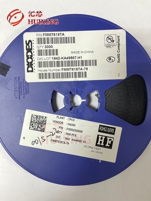 FMMT619TA DIODES/美台 SOT23 现货