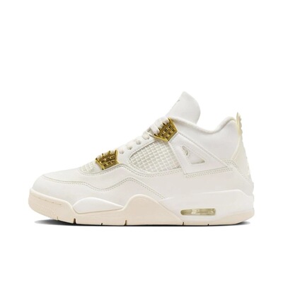 Air Jordan 4 运动休闲鞋 舒适缓震防滑 AQ9129-170 广东YF仓S