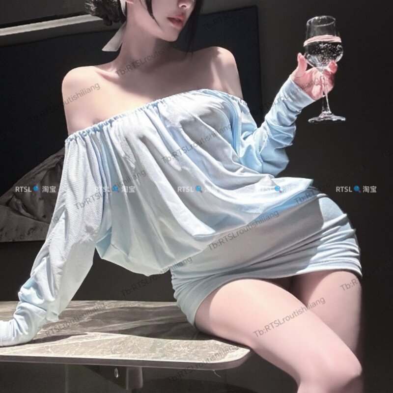 RTSL私影服户外任务包臀裙露背连衣裙趣味情调制服套装成人纯欲风