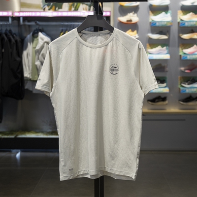 李宁男子户外休闲短袖T恤