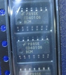 全新原装 CD40106 CD40106BM CD40106BCM 六施密特触发器 SOP-14