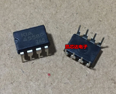 全新原装 4558P KIA4558P 双路运算放大器 DIP-8封装 现货可直拍