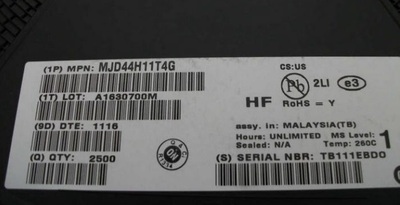 功率晶体管J45H11G MJD45H11T4G J44H11G MJD44H11T4G正品！