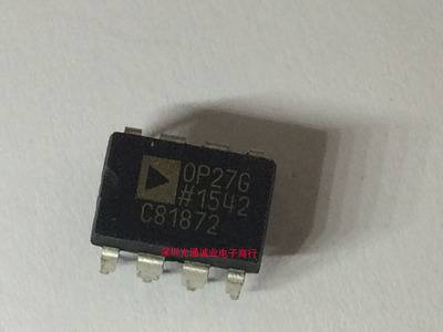 全新进口 低噪声运算放大器AD OP27GP OP27G 直插DIP8