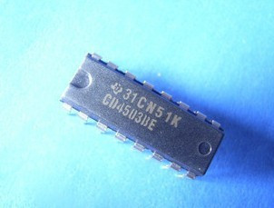 CD4503BE 直插DIP16  进口全新原装 假一赔十【IC配单】