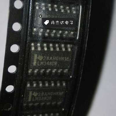 一级 贴片IC LM348 LM348DR 四路通用运算放大器芯片SOP-14