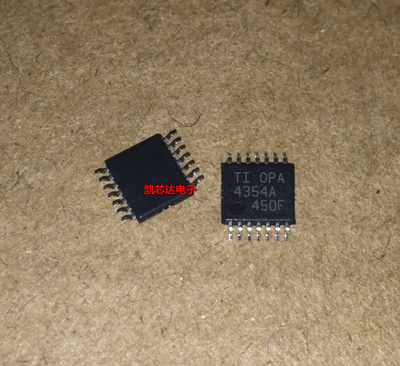 全新贴片OPA4354AIPW OPA4354A  OPA4354AIPWR TSSOP-14 高速运放