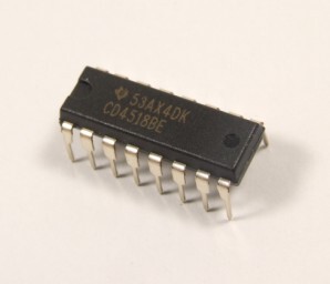 全新CD4518 CD4518BE CD4518BD DIP16 十进制同步加法计数器 直拍