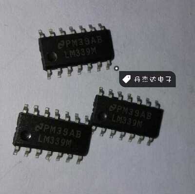 一级 LM339MX LM339M SOP-14 3.9MM TI/NS线性比较器