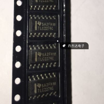 一级  TLC2274CDR TLC2274C SOP14 四通道运算放大器