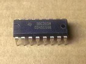 CD4510BE 直插DIP16 进口全新原装 假一赔十【IC配单】