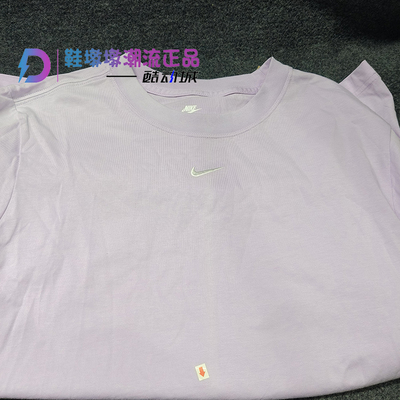 瑕疵处理Nike 女款 纯色简约 休闲运动圆领短袖T恤FD4150-511