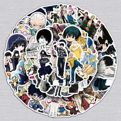 50张坂本日常贴纸SAKAMOTO DAYS热卖日漫动画防水DIY装饰电脑贴纸