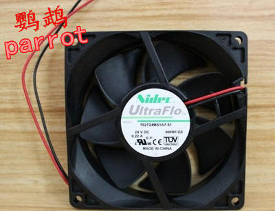 T92T24MS1A7-51 NIDEC 24V 0.22A9CM 9025汇川变频器散热风扇全新