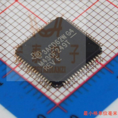 MSP430F249TPMR M430F249T LQFP64 全新原装 微处理器 现货