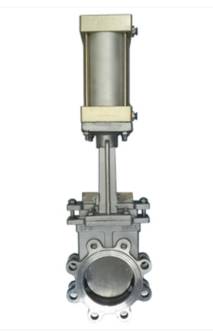 PZ673H/W-10P不锈钢气动刀型闸阀DN50 65 80 100 125 150 200_虎窝淘