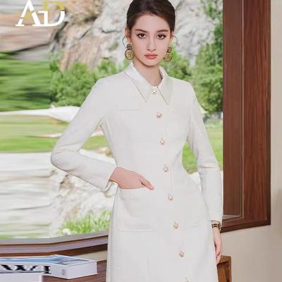 Studio都市新贵法式连衣裙