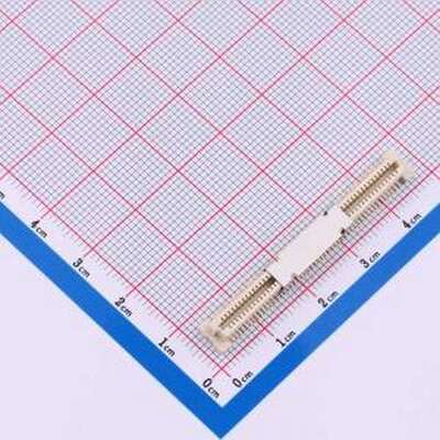 IPCB08371FA0S7V 板对板与背板连接器 PIN:100P 间距:0.8mm 立贴