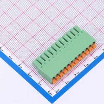 JL15EDGKN-1000A-38112G01 插拔式接线端子 1x12P 3.81mm 排数:1