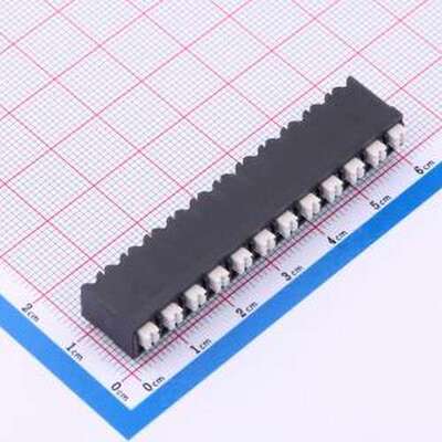 JL212R-SMT-50012BP1 弹簧式接线端子 1x12P 5mm 每排P数:12 排数